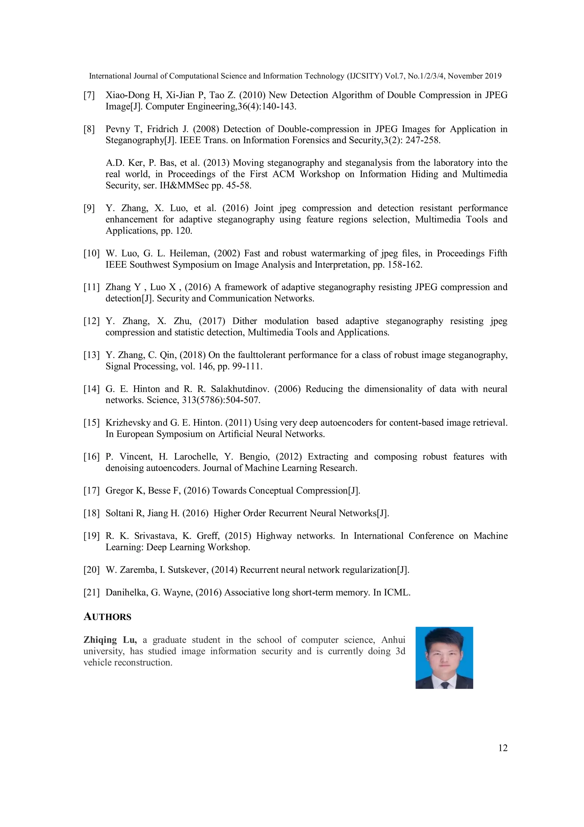 Multiple Reconstruction Compression Framework based on PNG Image | PDF