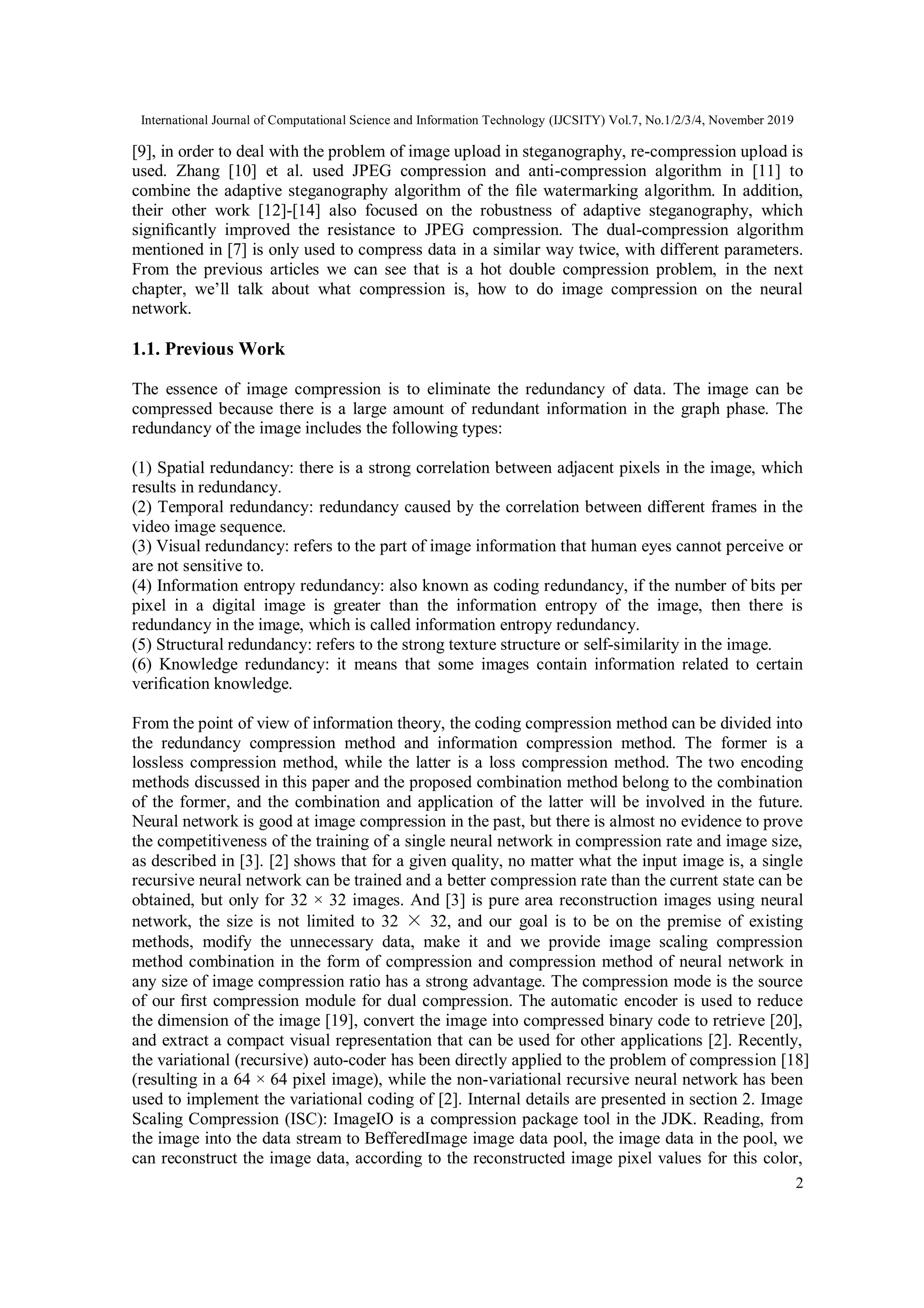 Multiple Reconstruction Compression Framework based on PNG Image | PDF