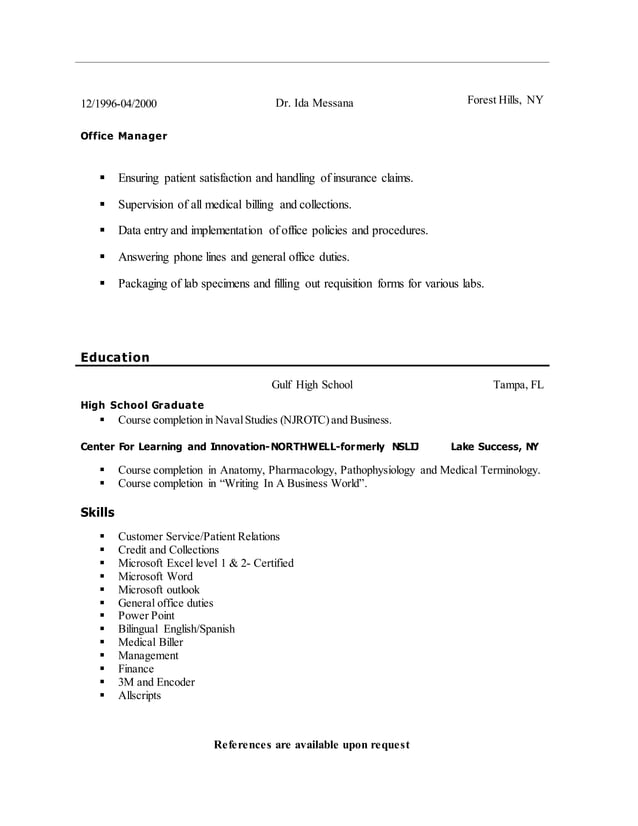 Janette Lee Carosone Resume (1) | PDF