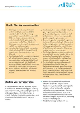 Healthy Start WASH and child health | PDF