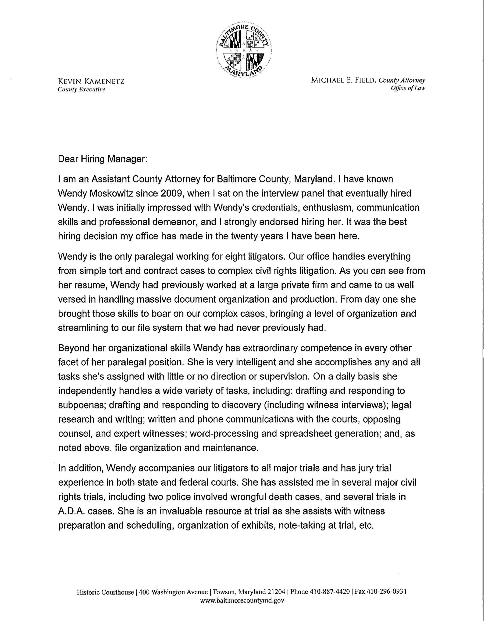PM letter of recommendation | PDF