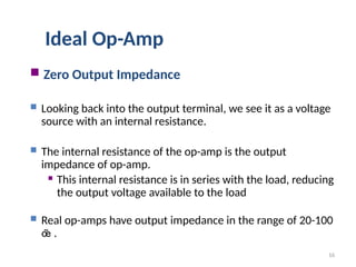 Introduction to OpAmp and Its verification | PPTX