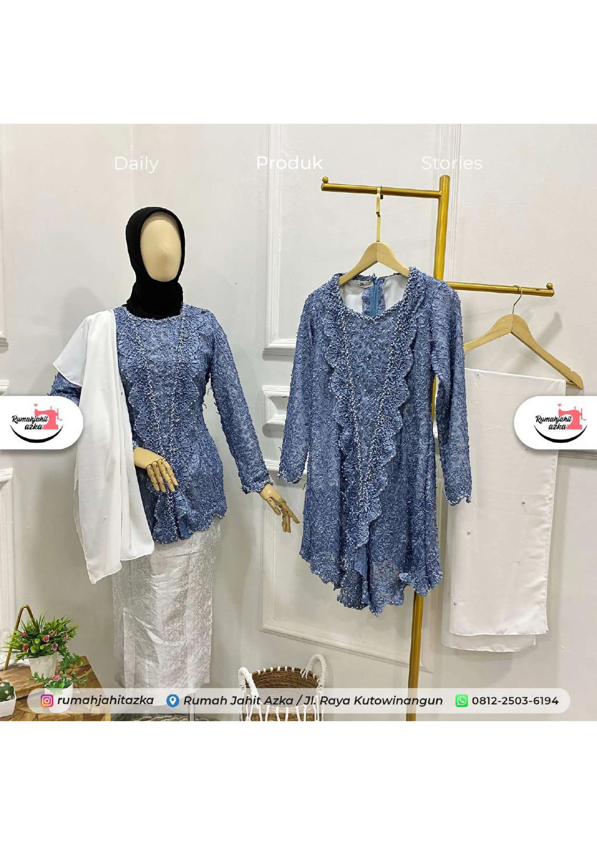 Jahit Set Kebaya Modern by Rumah Jahit Azka | PDF