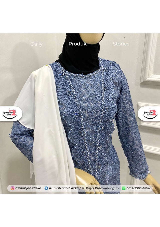 Jahit Set Kebaya Modern by Rumah Jahit Azka | PDF