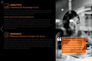 ONESOURCE_Brochure | PDF