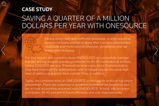 ONESOURCE_Brochure | PDF