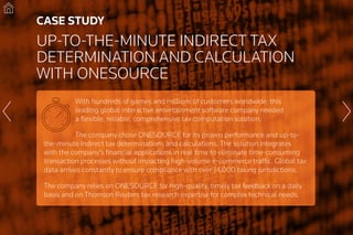 ONESOURCE_Brochure | PDF