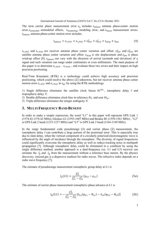 DUAL BAND GNSS ANTENNA PHASE CENTER CHARACTERIZATION FOR AUTOMOTIVE APPLICATIONS | PDF