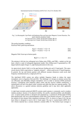 DUAL BAND GNSS ANTENNA PHASE CENTER CHARACTERIZATION FOR AUTOMOTIVE ...