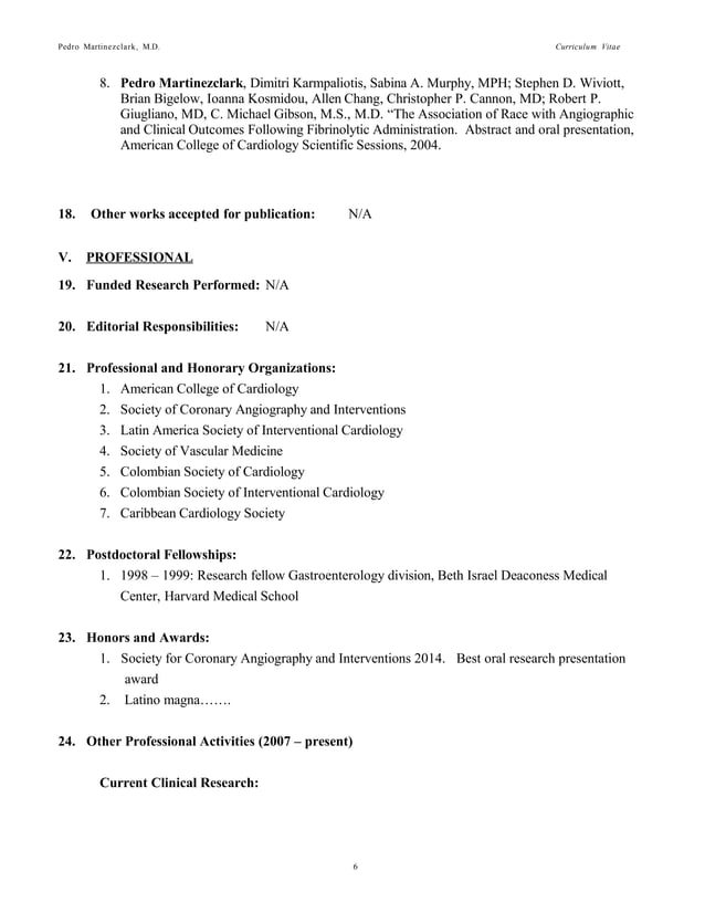 Pedro Martinez-Clark Feb 2016 CV | PDF
