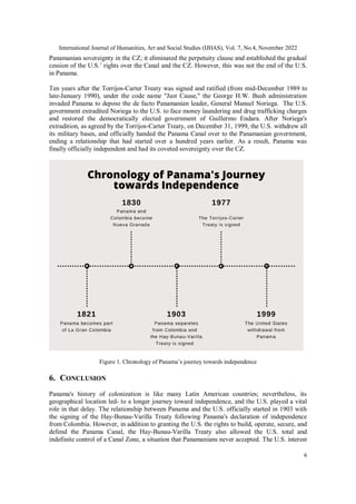 THE ROLE OF THE UNITED STATES IN PANAMA’S JOURNEY TOWARDS INDEPENDENCE ...