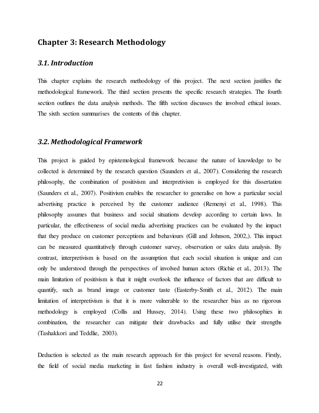 Dissertation on Social Media Advertising Practices in the Fast Fashio…