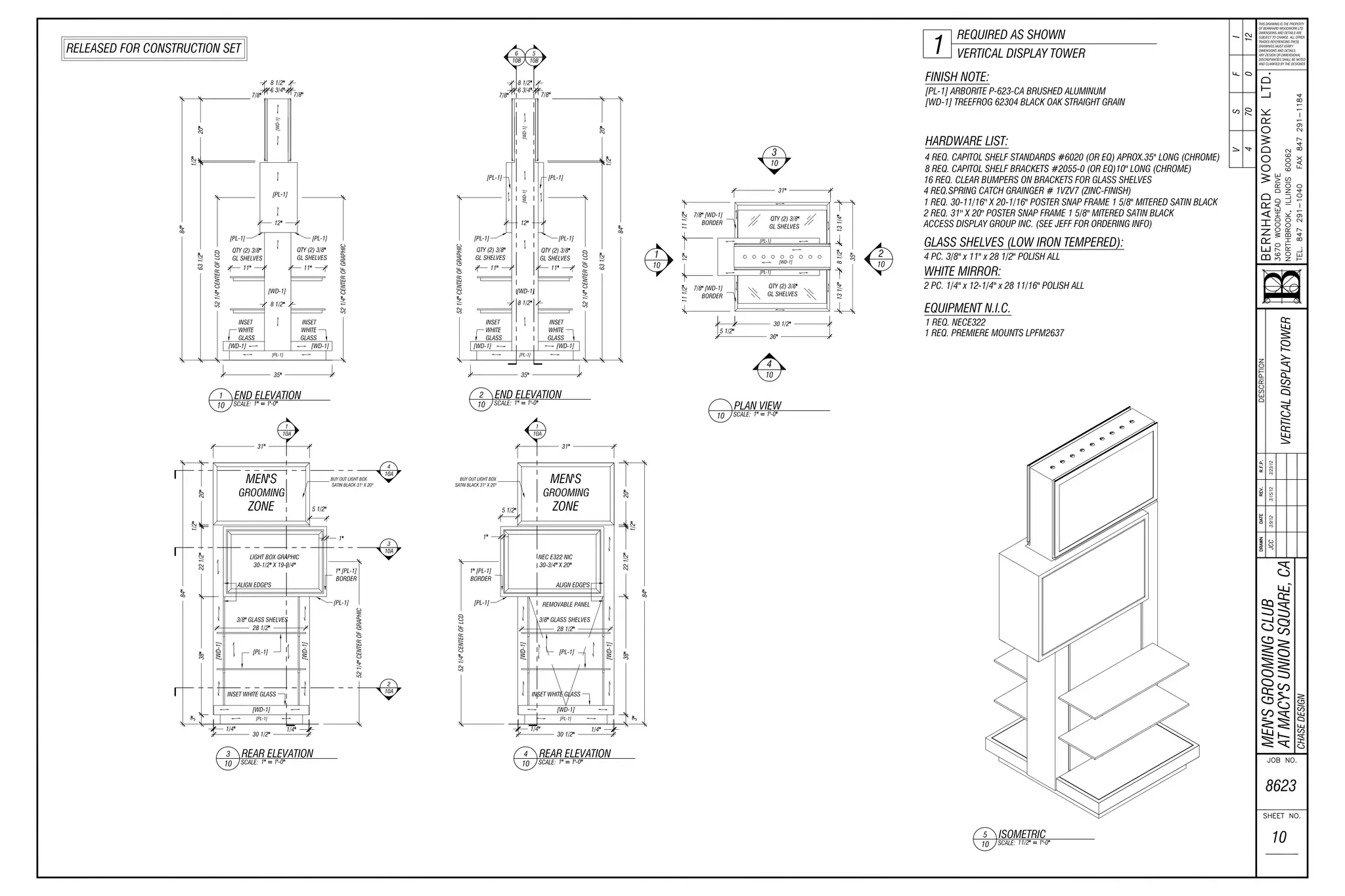 JCC Drawing Examples Millwork 3 | PDF