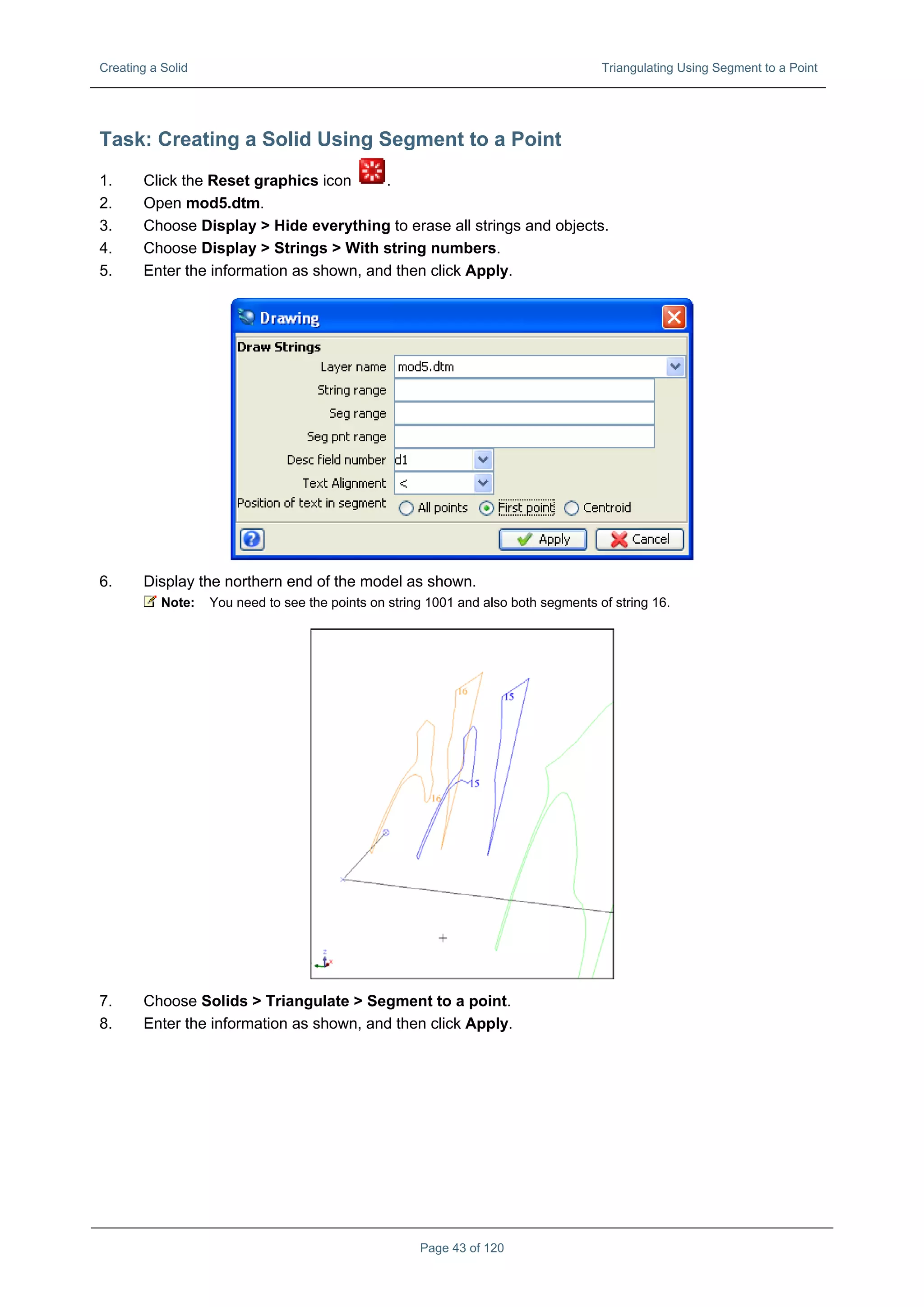 74289607 solids-surpac | PDF | 3-D Graphics | Computer Software and ...