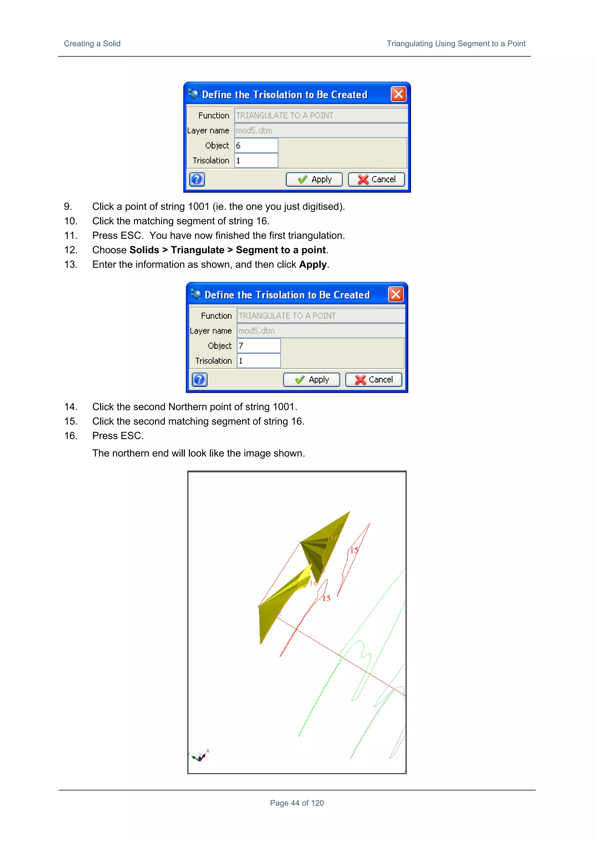 74289607 solids-surpac | PDF | 3-D Graphics | Computer Software and Applications