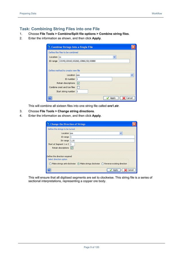 74289607 solids-surpac | PDF | 3-D Graphics | Computer Software and Applications