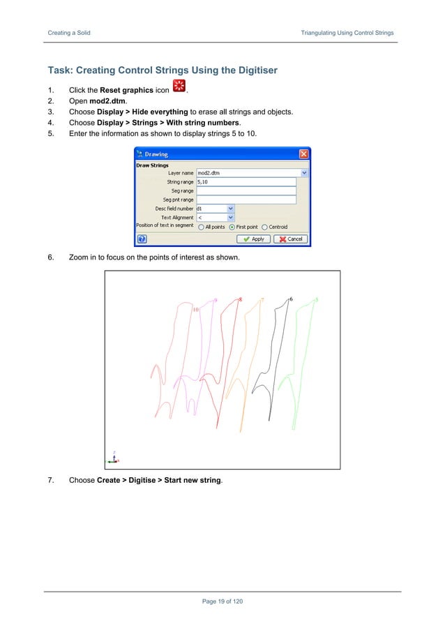 74289607 solids-surpac | PDF | 3-D Graphics | Computer Software and ...