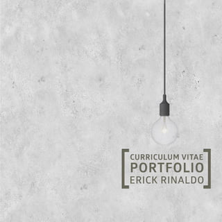 CV DAN PORTFOLIO ERICK RINALDO 2016-LR | PDF