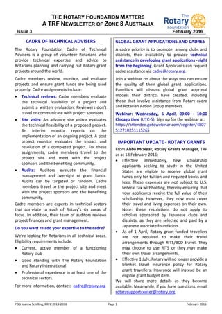 2015-16 Zone 8 TRF News Issue 3 - Feb16 | PDF