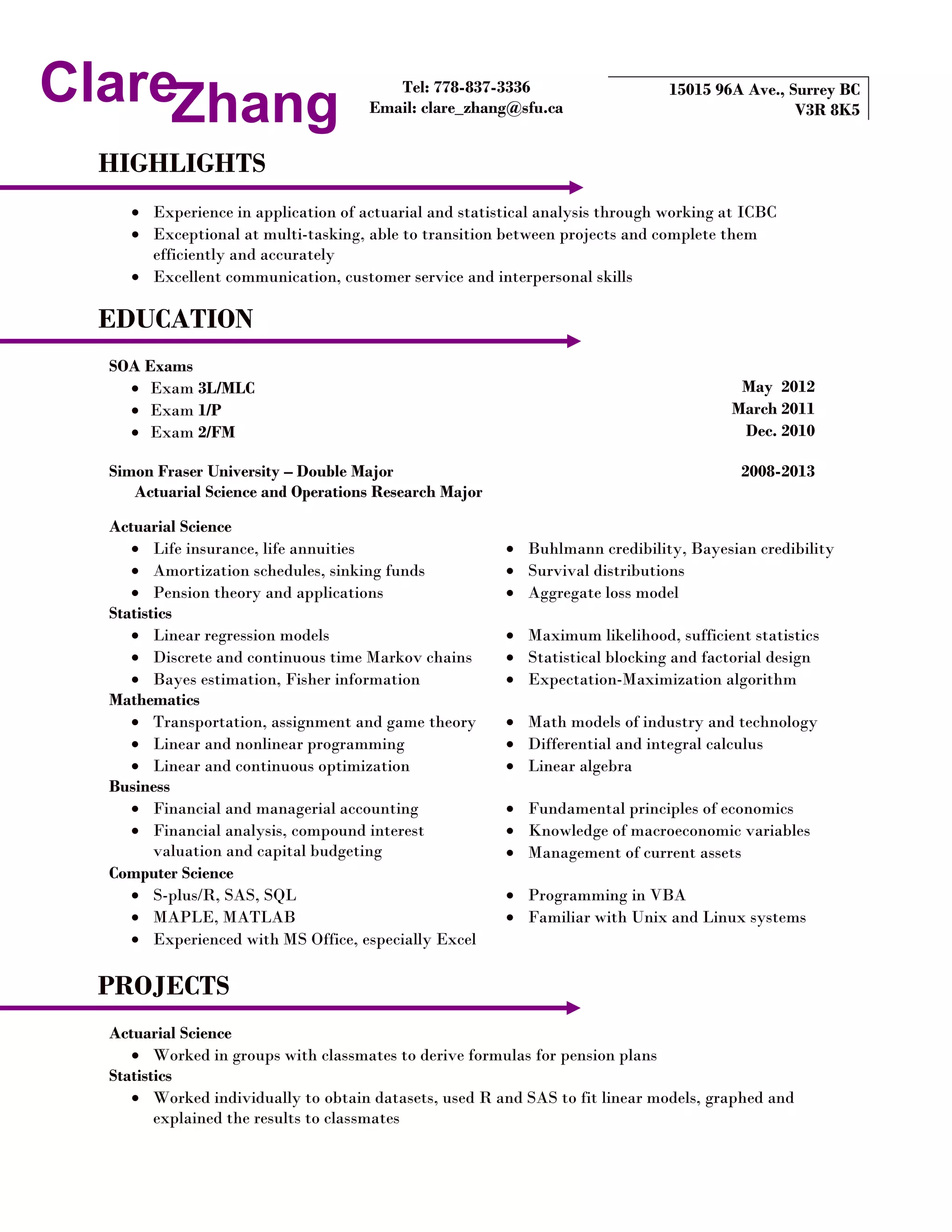 Clare_Zhang_resume | PDF