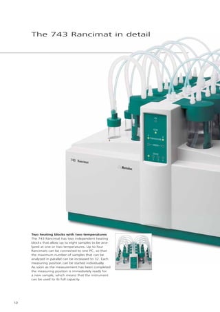 Rancimat by Metrohm | PDF