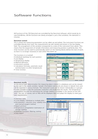 Rancimat by Metrohm | PDF