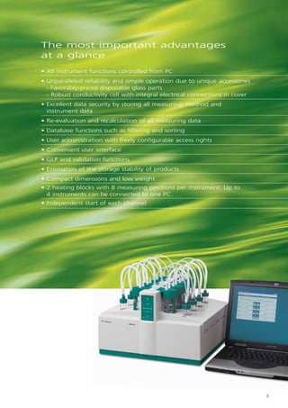 Rancimat by Metrohm | PDF