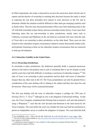 Hydraulic Fracturing and Ownership Theories Pdf | PDF