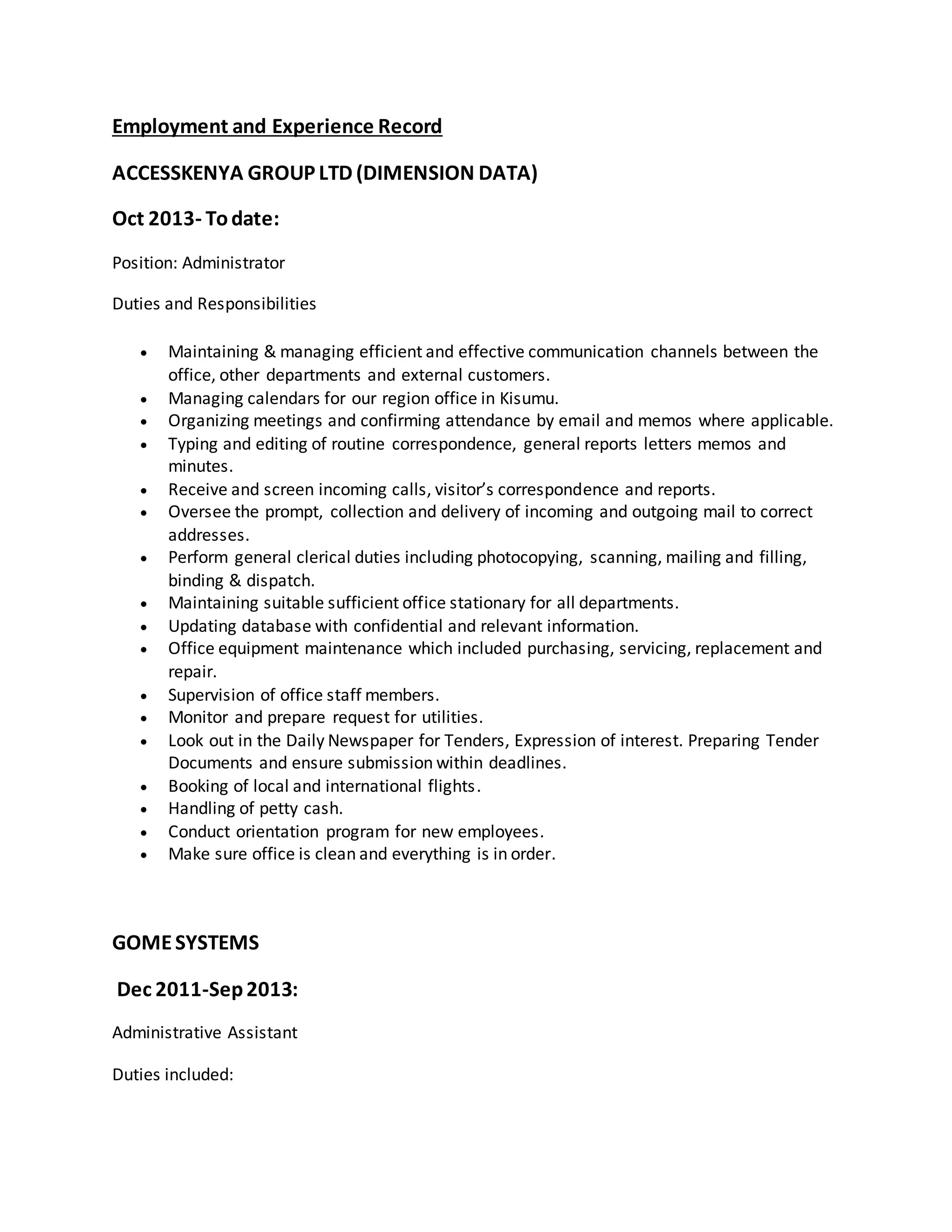 Yvonne Khalayi cv | DOCX