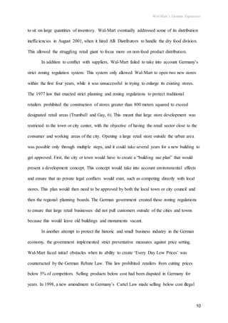 Wal-Mart Case Study | DOCX