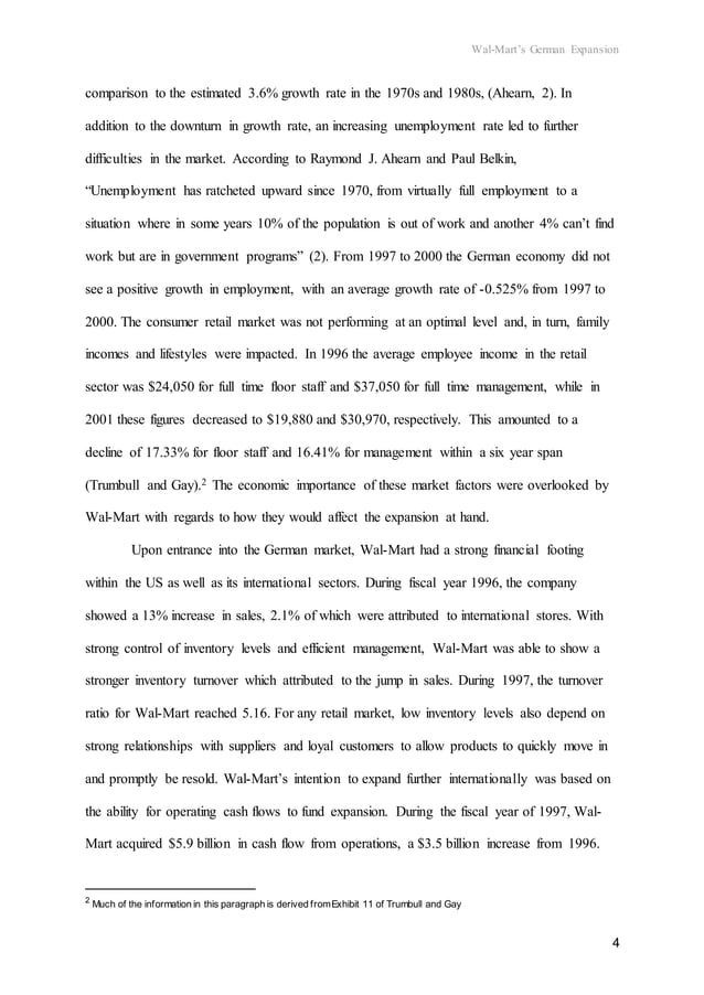 Wal-Mart Case Study | DOCX