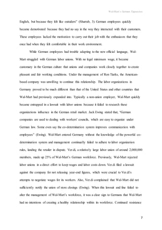 Wal-Mart Case Study | DOCX