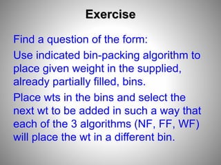 bin packing 2 for real time scheduli.ppt