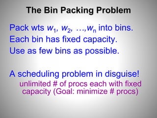 bin packing 2 for real time scheduli.ppt