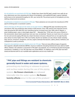 The Health, Safety, and Environmental Performance of PVC Pipe | PPTX ...