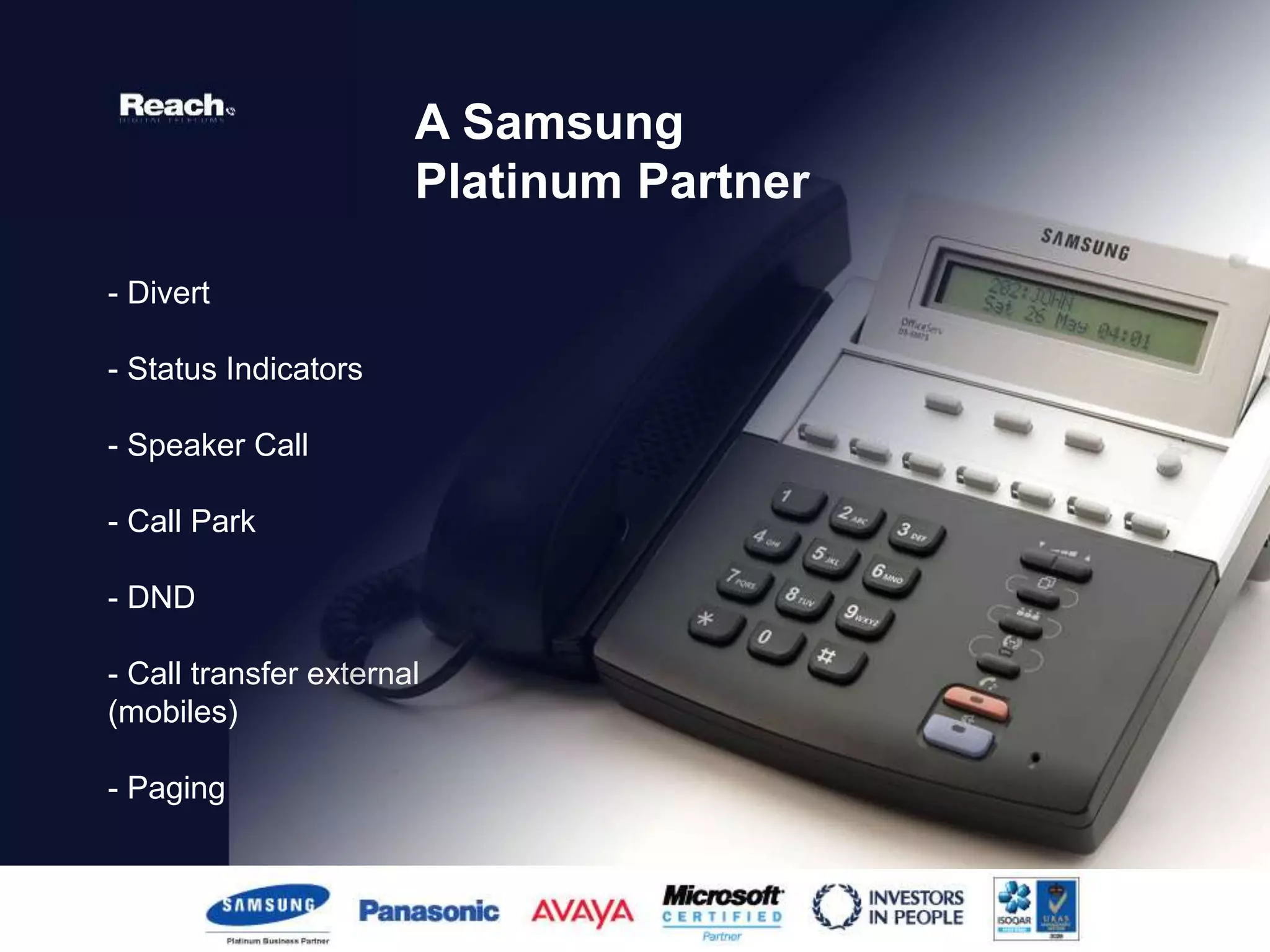 Reach Presentation | PPTX | Technology & Computing