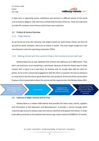 Railway News Client Report | PDF