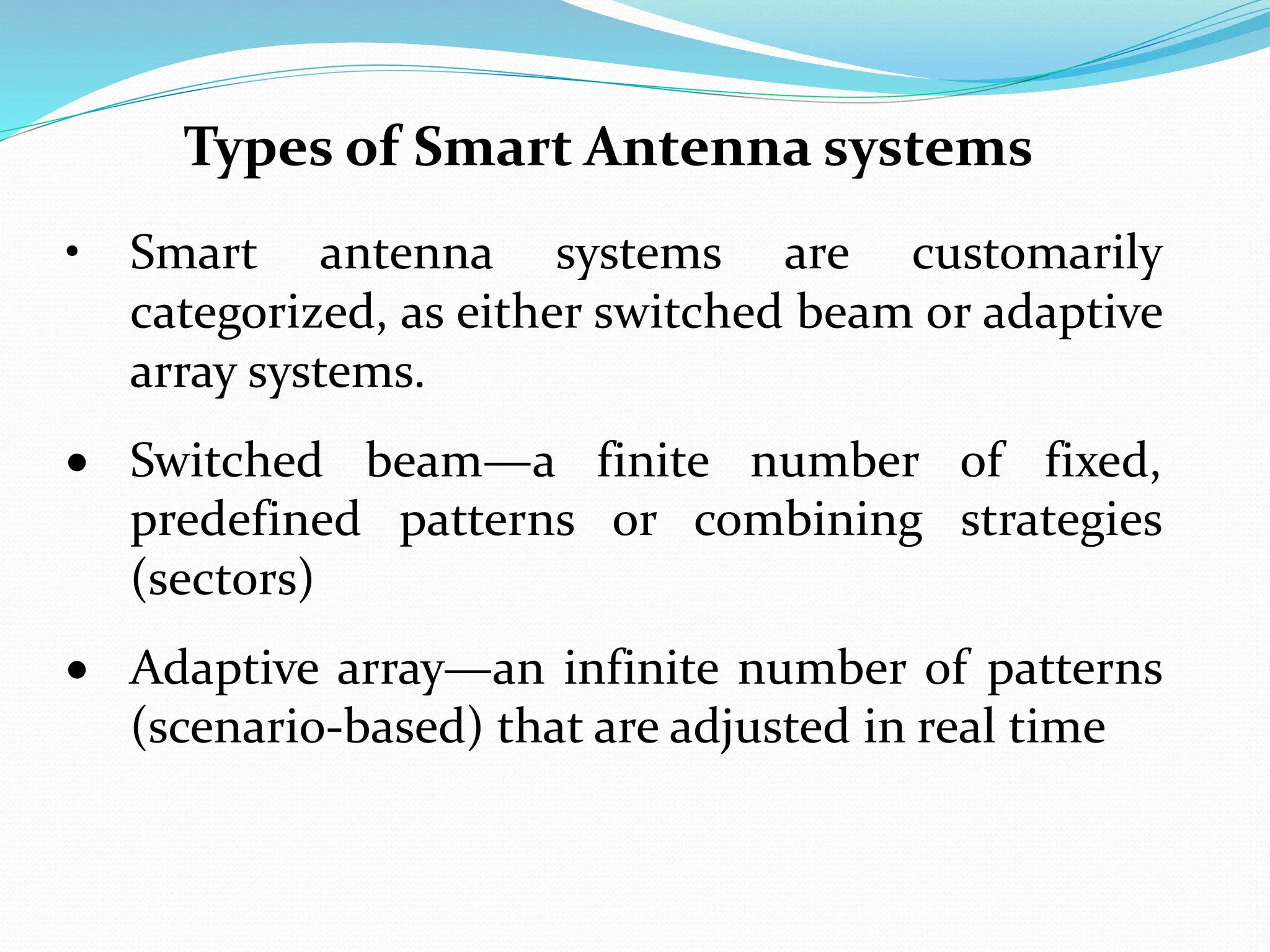 smart antenna and types of smart antenna7453684.ppt