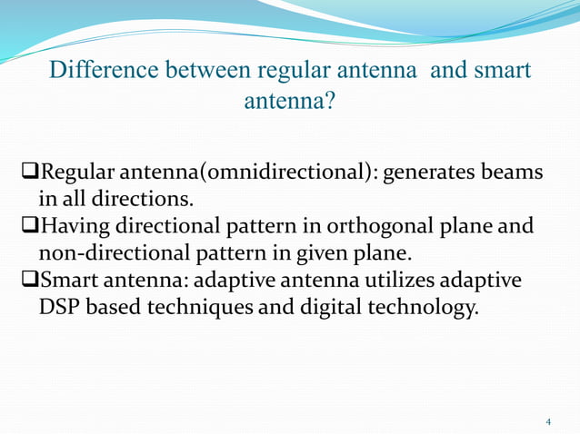 smart antenna and types of smart antenna7453684.ppt ...