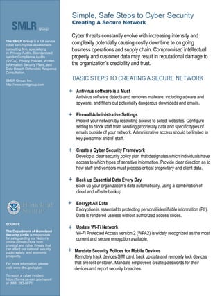 Simple Safe Steps to Cyber Security | PDF | Internet Safety | Parenting