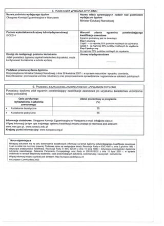 IT technician diploma and certificate supplement | PDF