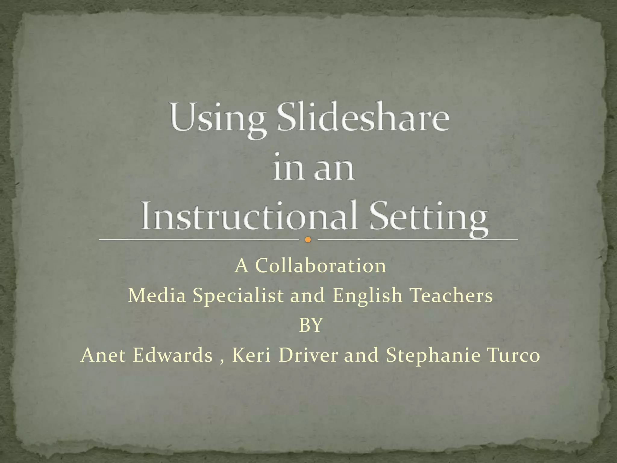 7462 Slidshare Awe | PPTX