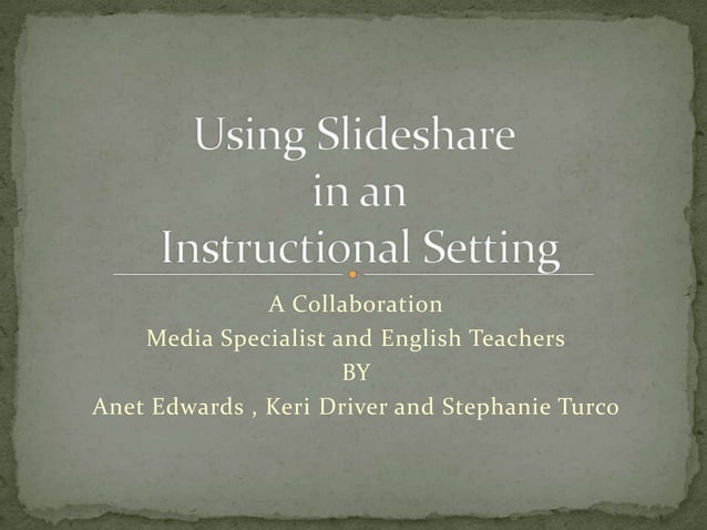 7462 Slidshare Awe | PPT