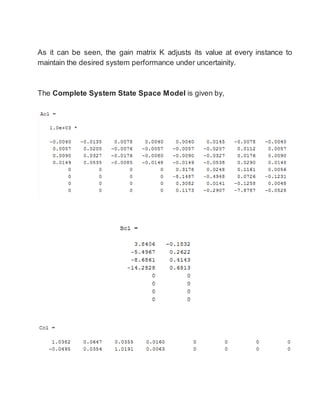 Inverted Pendulum Control System | PDF