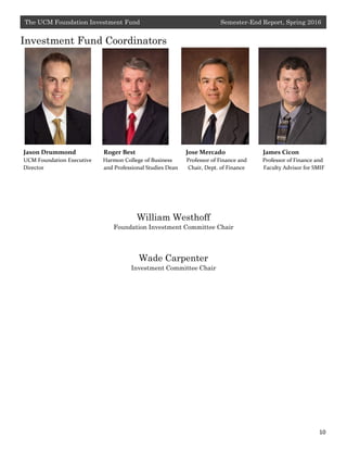 Final Draft 2016 Annual Report | PDF | Stocks and Bonds | Personal ...