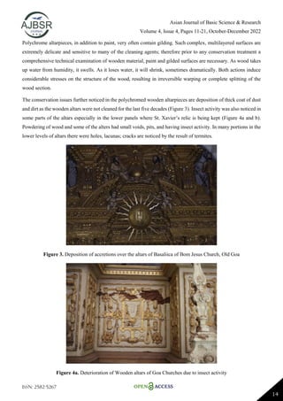 Scientific Conservation of Wooden Altars of Goa Churches – A Case Study | PDF