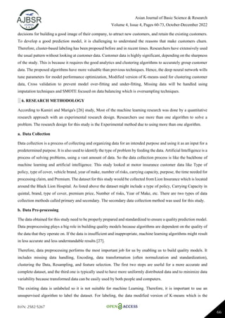 Customer Churn Prediction Using Machine Learning Techniques: the case of Lion Insurance | PDF