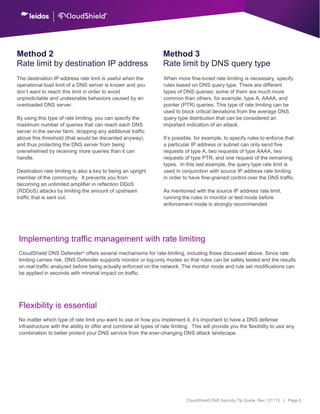 Cloudshield_DNS Tips_032014 | PDF | Web Hosting | Internet