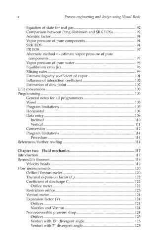 Process Engineering And Design Using Visual Basic Arun K Datta Pdf