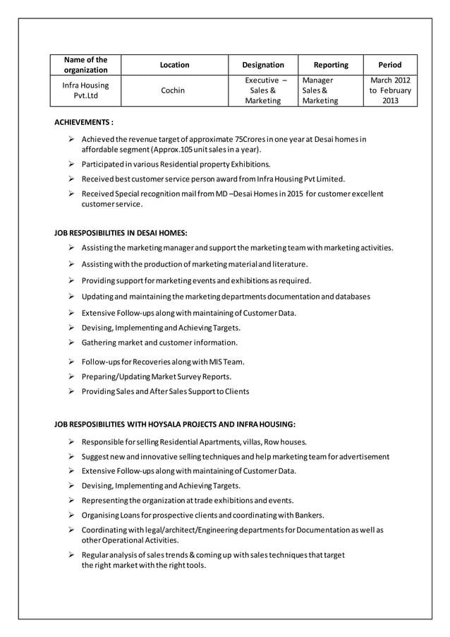 MIDHUN PRASAD RESUME | PDF